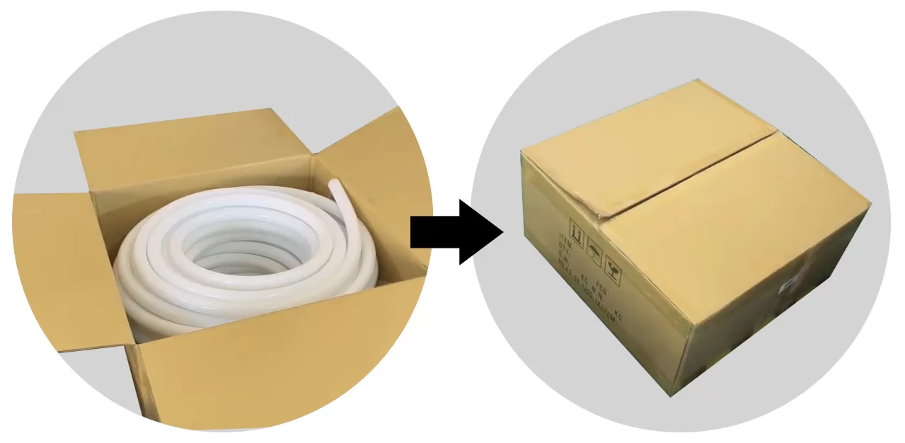 360 Degree Round Dia 22mm RGB Led Light Strip 5050 Programmable Neon ...