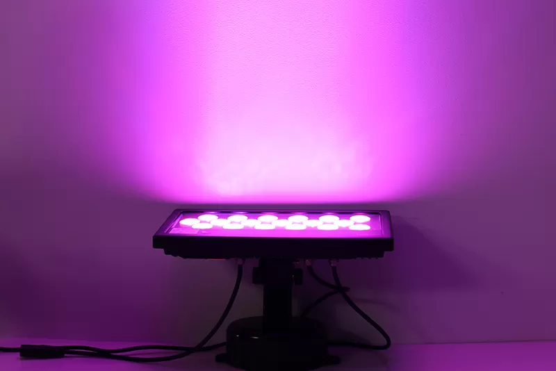 Square Rgbw Dmx512 Landscape Building Lighting Outdoor Square Led Wall